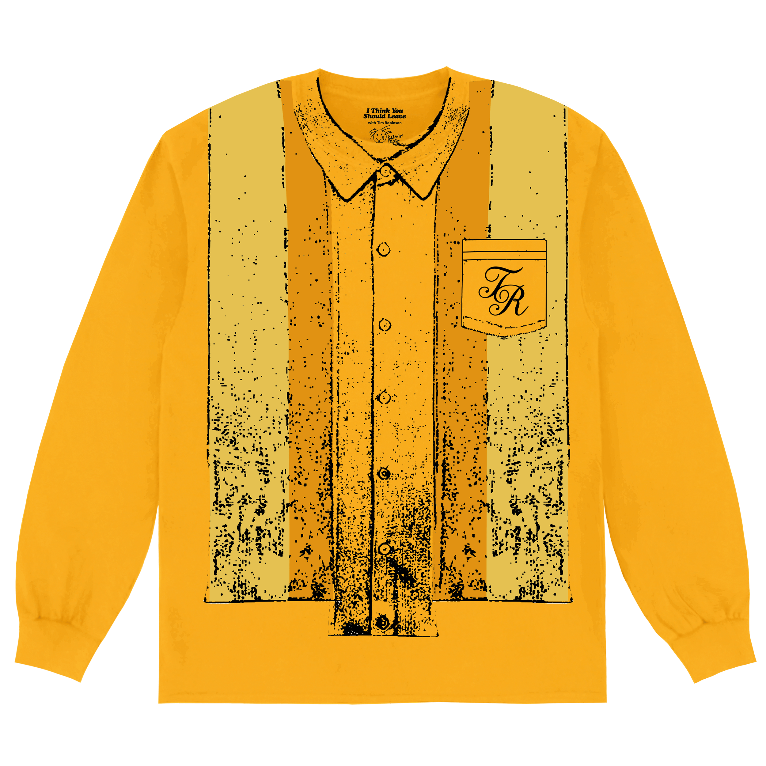 TR PRINTED POLO LONGSLEEVE – I Think You Should Leave with Tim Robinson ...